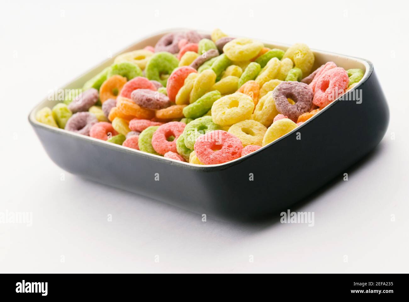 Close up of a bowl of fruit loops hi-res stock photography and images ...