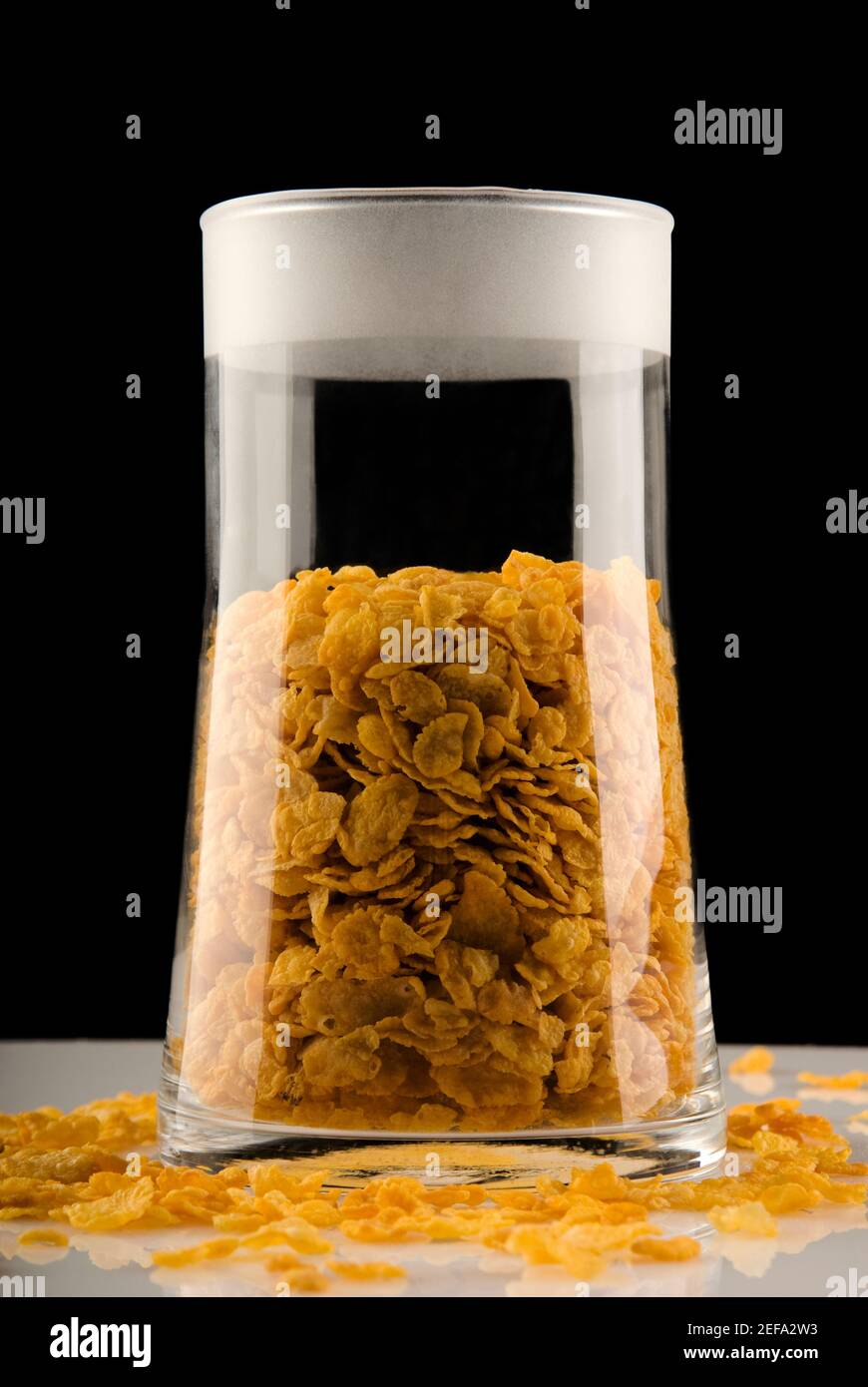 Jar with cornflakes hi-res stock photography and images - Alamy