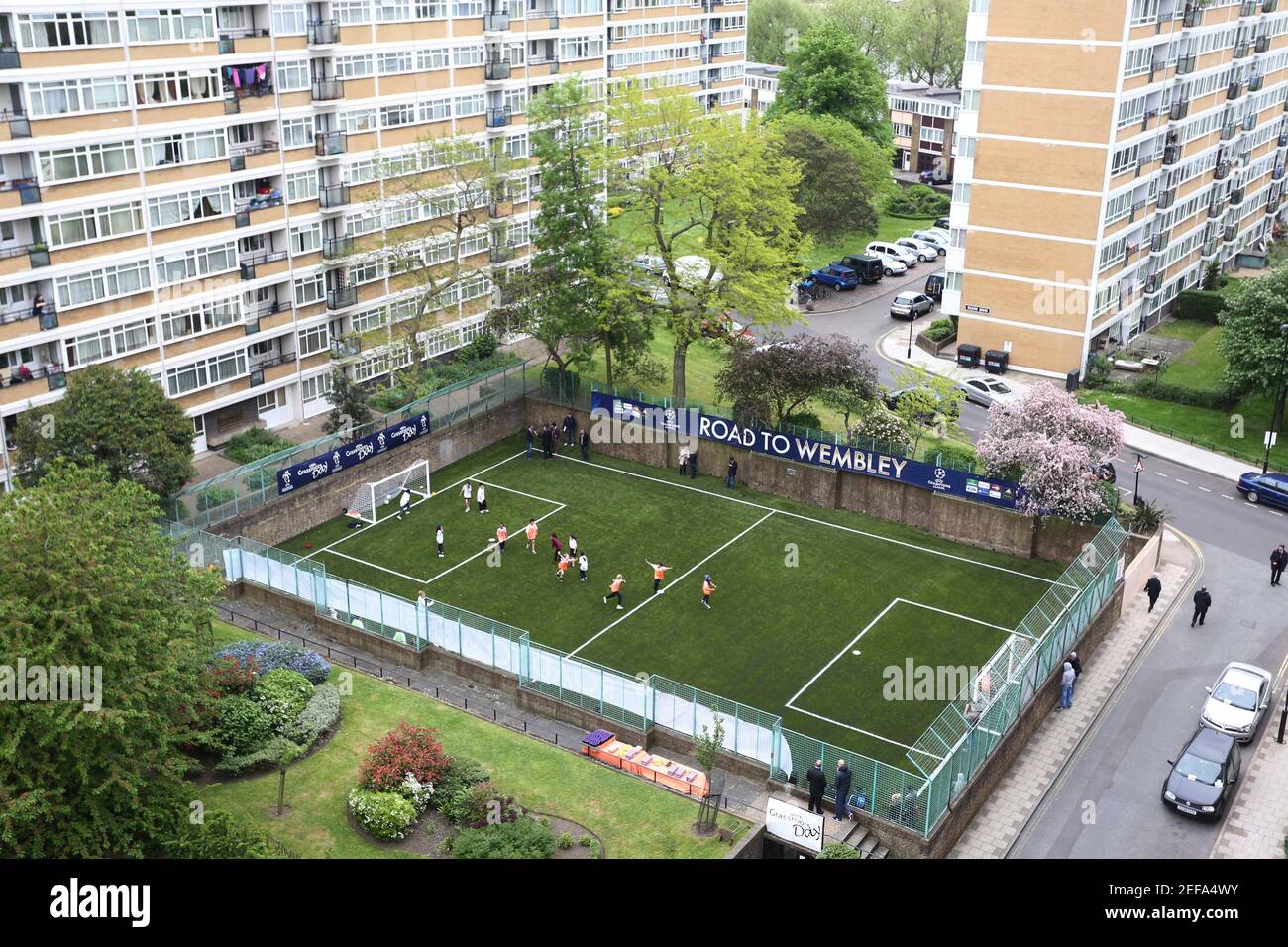 Churchill gardens pimlico hi-res stock photography and images - Alamy