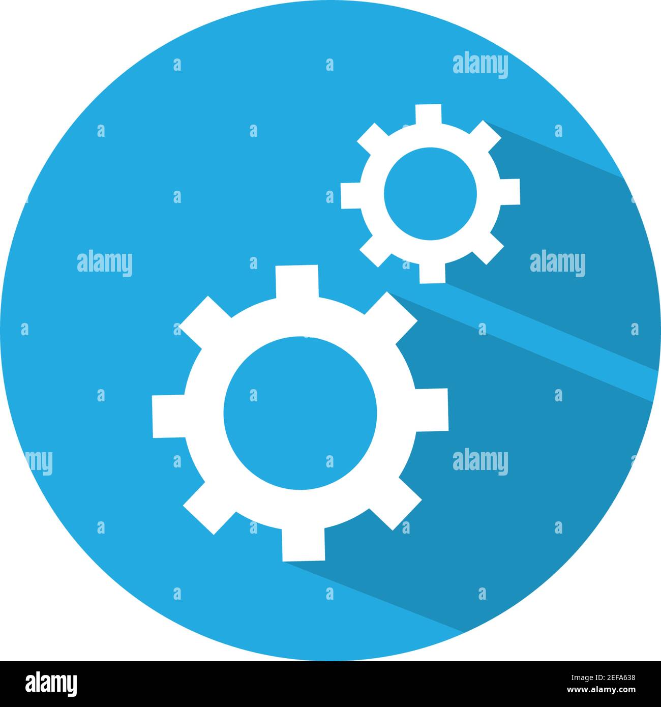 Gear logo template vector icon illustration design Stock Vector Image ...
