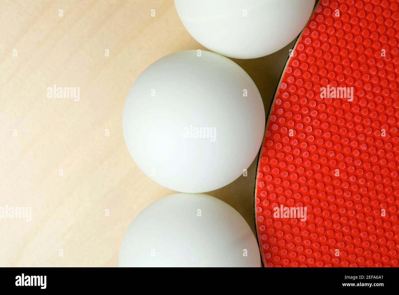 Three table tennis balls hi-res stock photography and images - Alamy