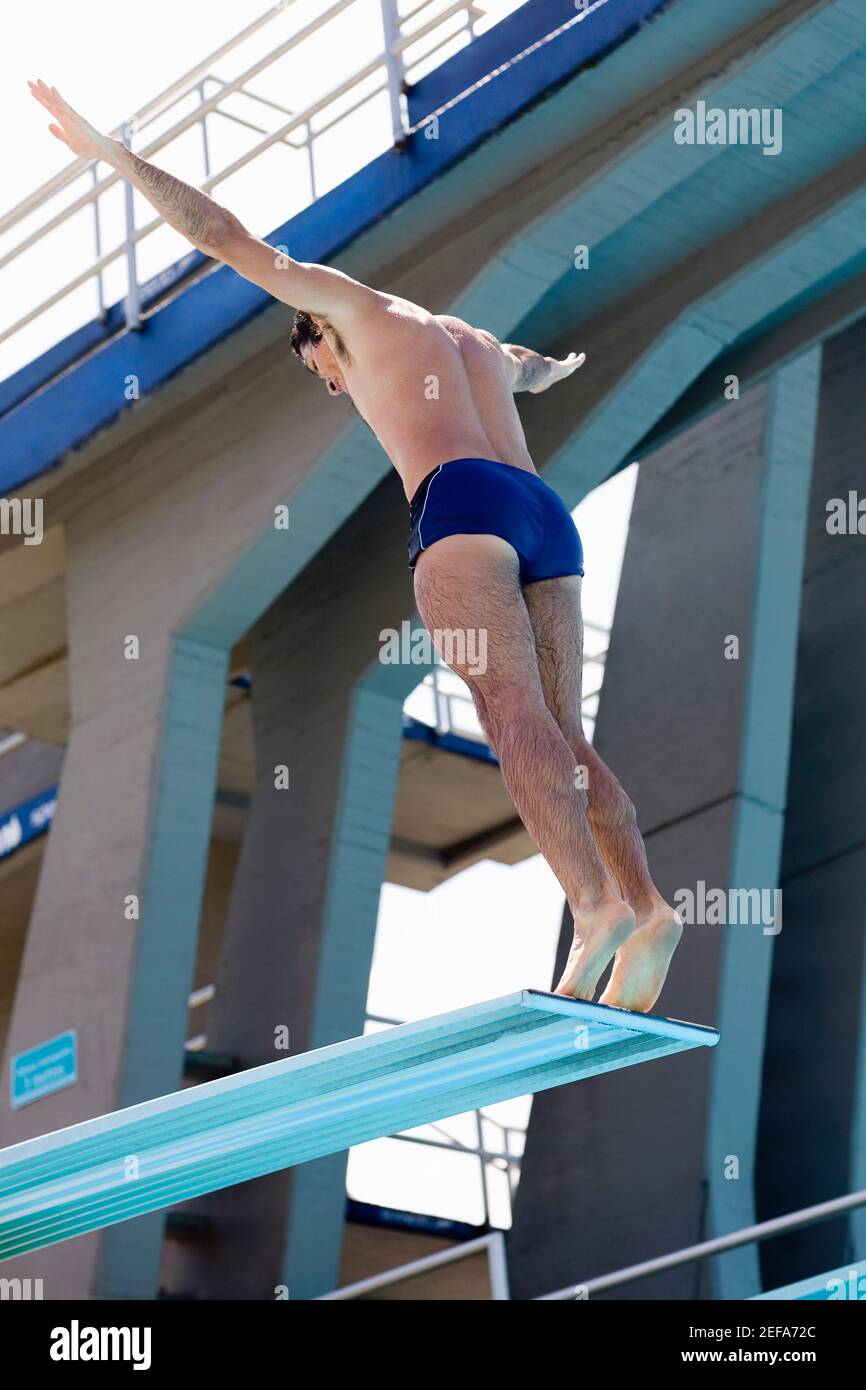 High Diving Board Looking Down