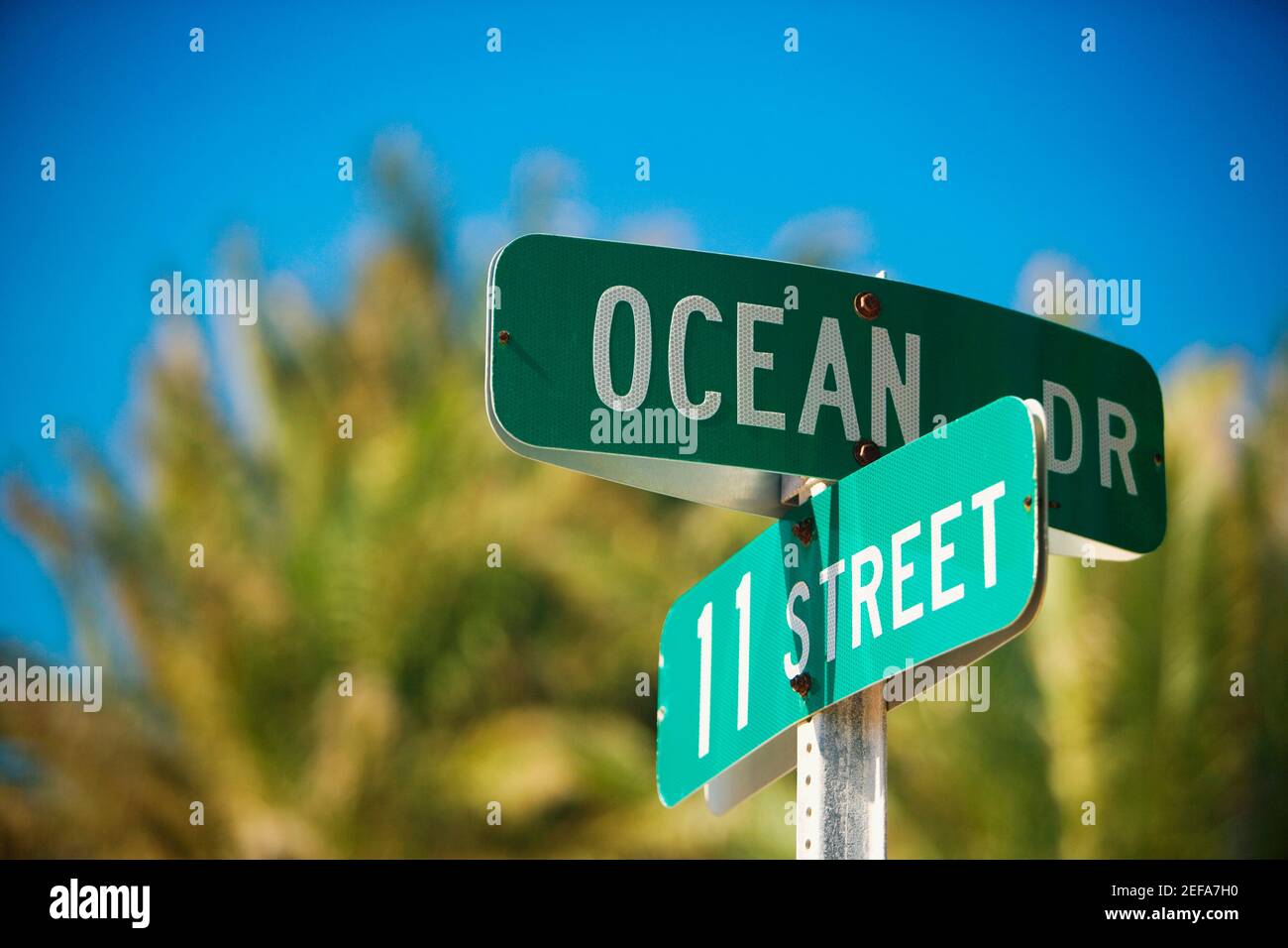 Section street name sign hi-res stock photography and images - Alamy