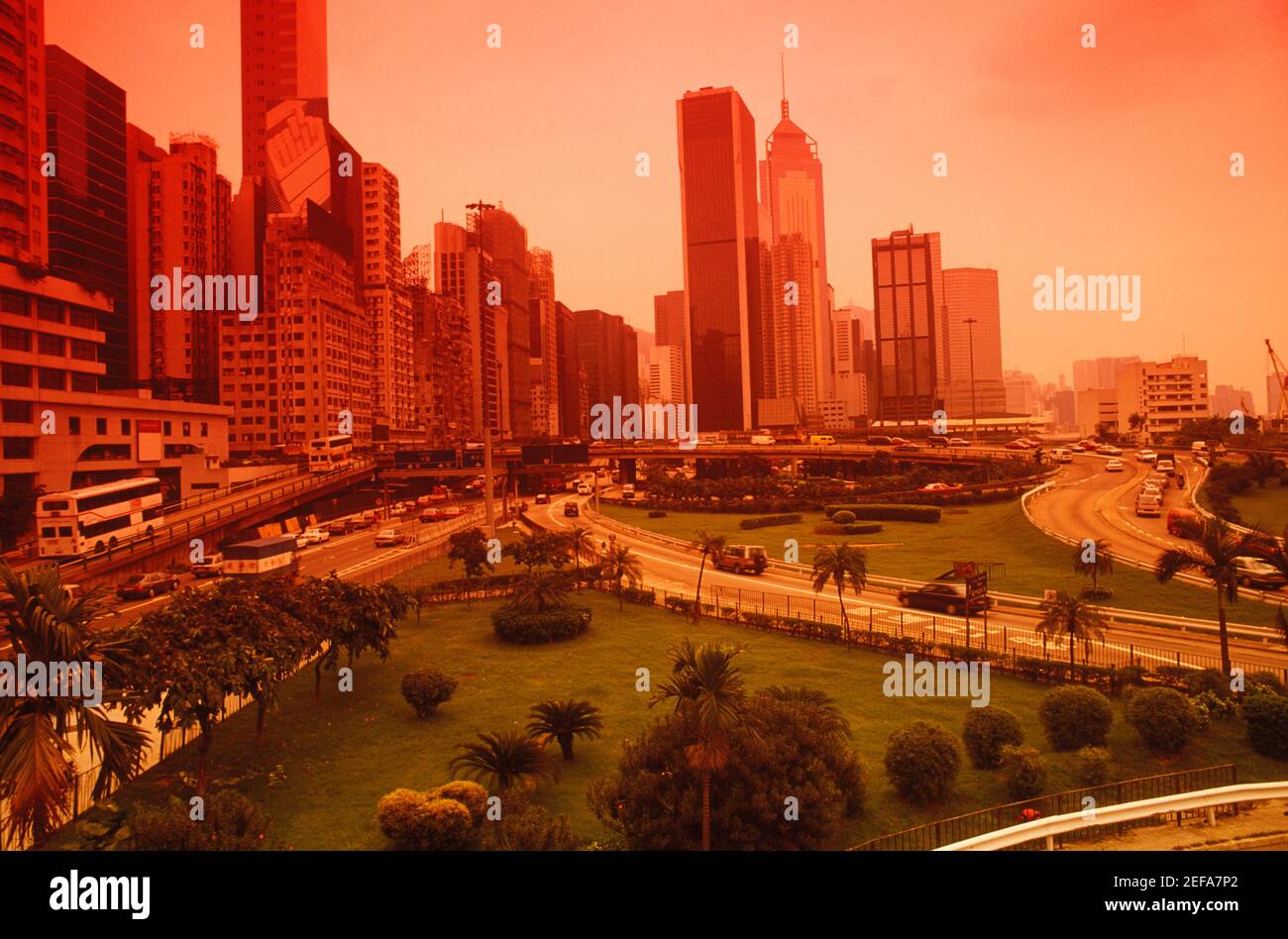 Hong kong from moving vehicle hi-res stock photography and images - Alamy
