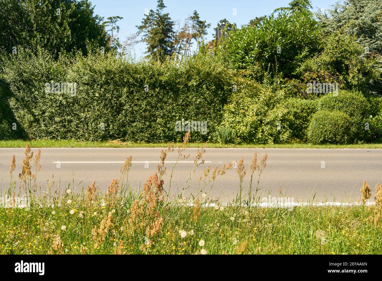 Two lanes hi-res stock photography and images - Alamy