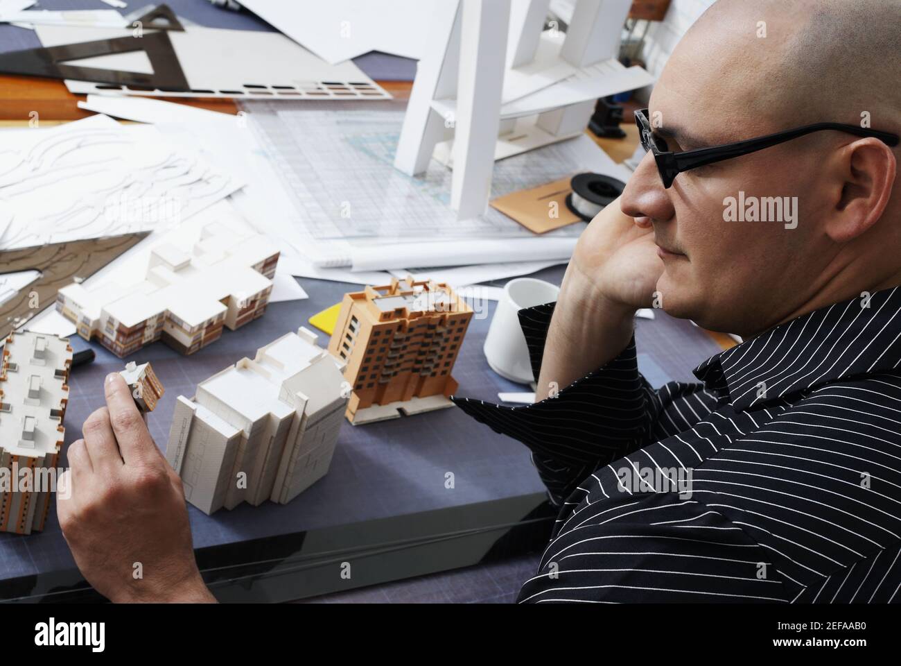 Scale model architect plan hi-res stock photography and images - Alamy