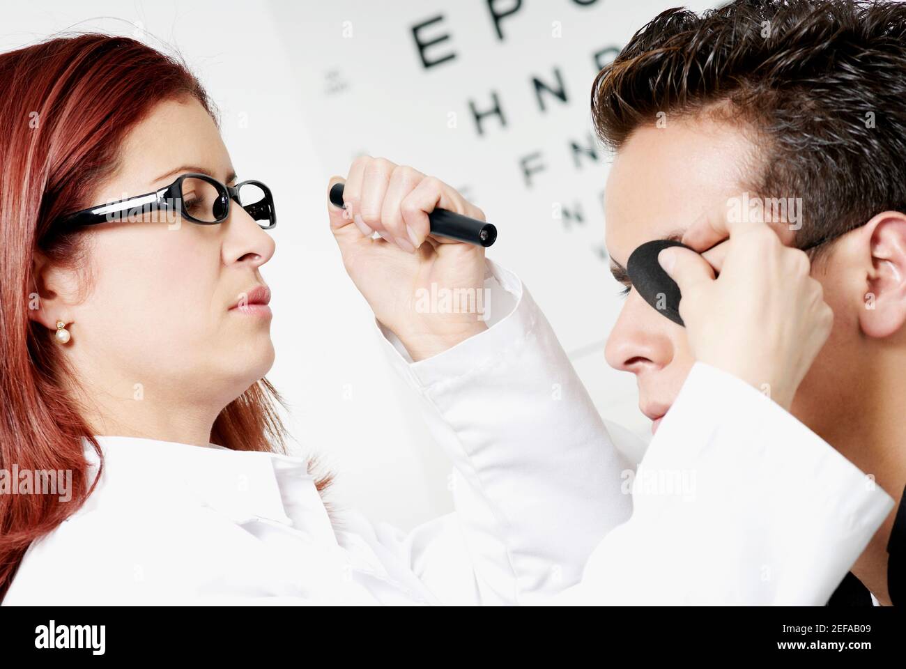Eye test chart only hi-res stock photography and images - Alamy
