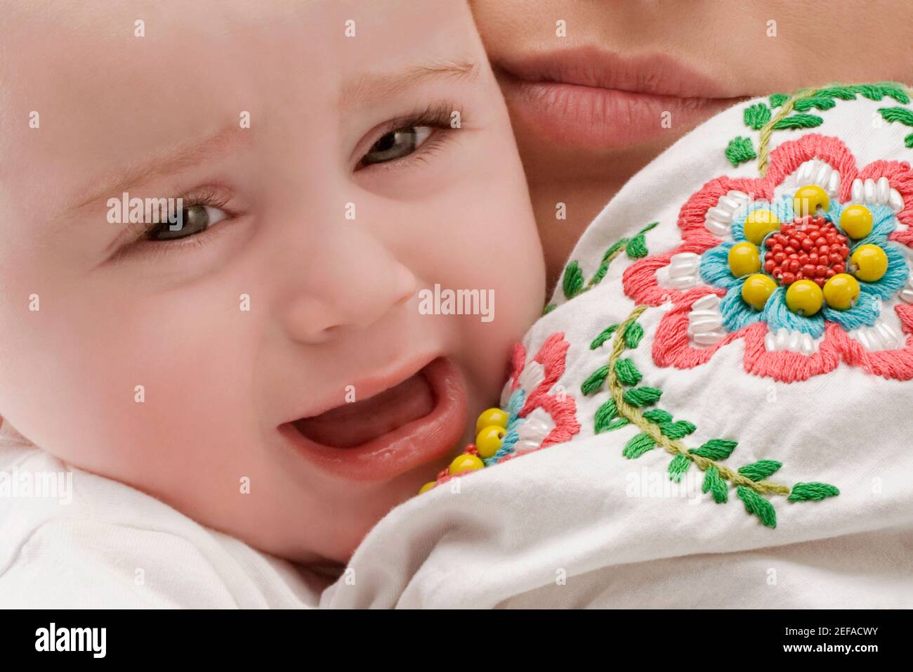 Child console crying baby hi-res stock photography and images - Alamy