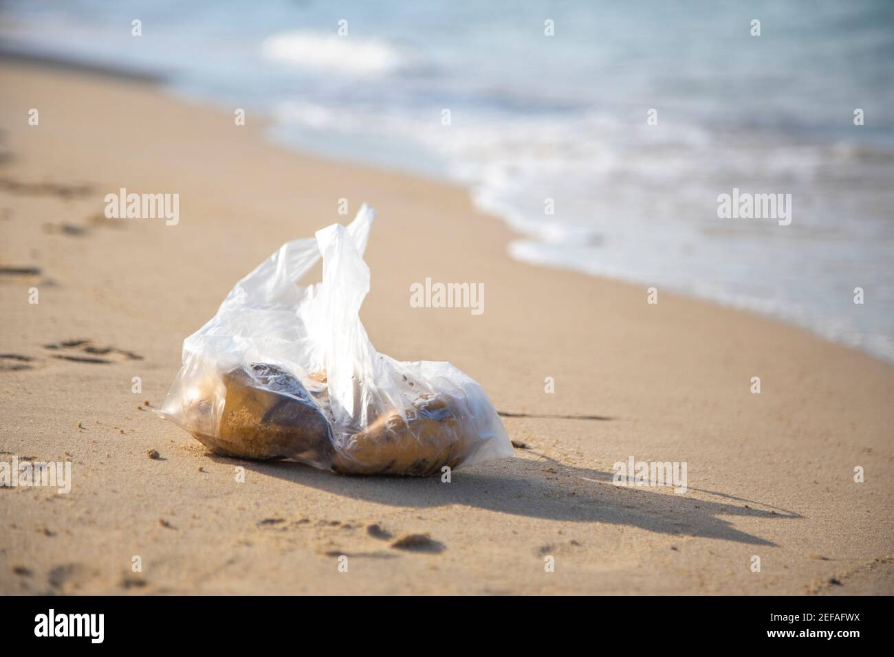 Sri lanka beach garbage hi-res stock photography and images - Alamy