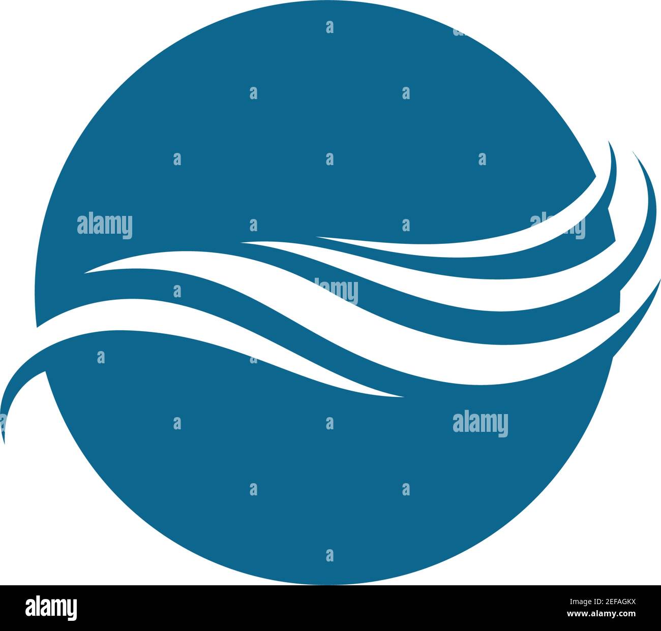 Water wave logo vector icon illustration design Stock Vector Image ...