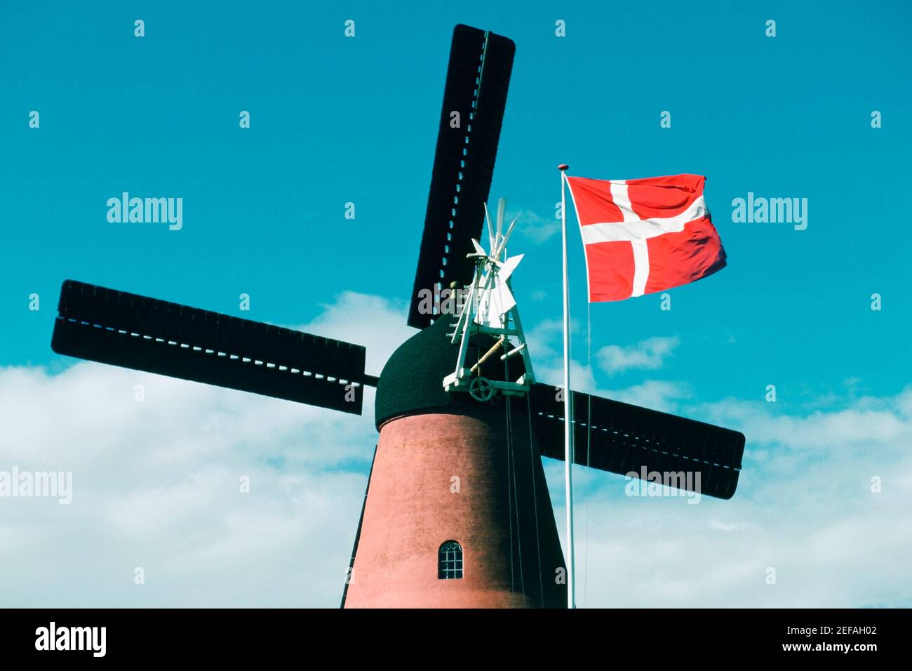 Danish flag top view hi-res stock photography and images - Alamy