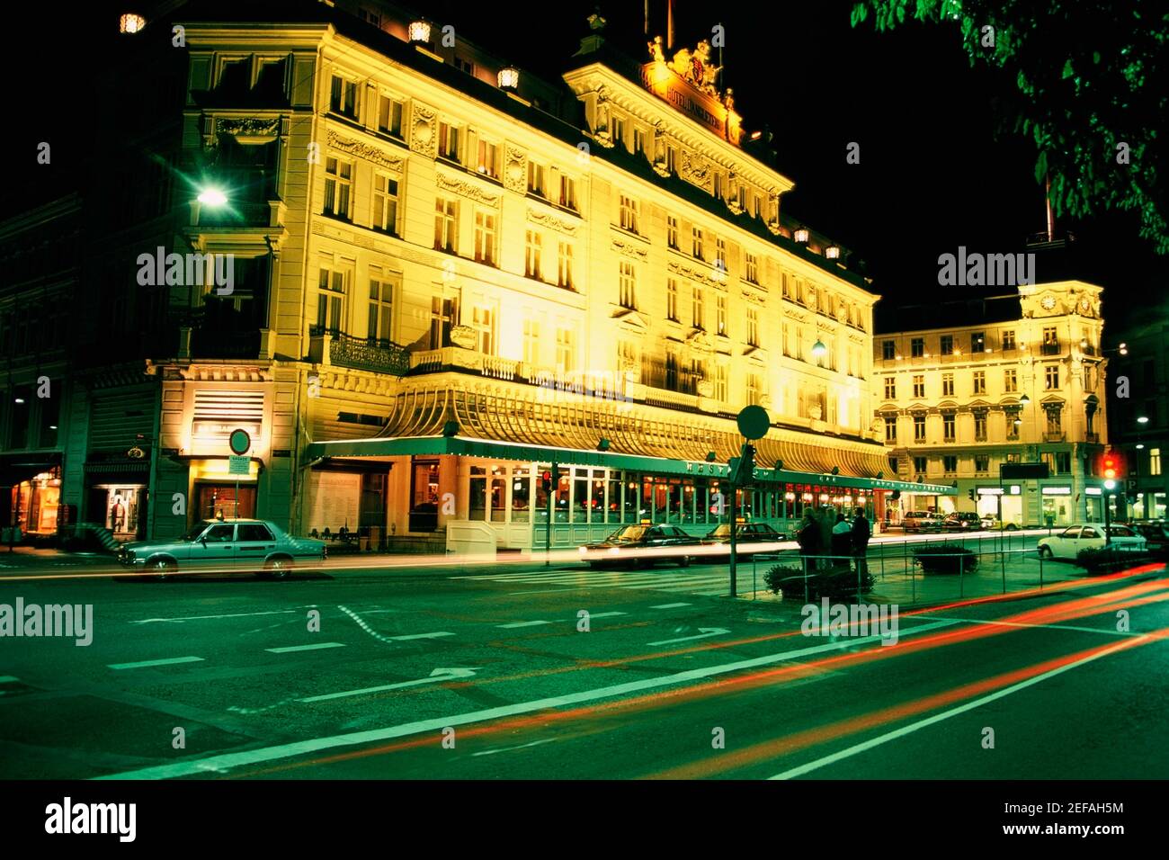 Copenhagen street lights night hi-res stock photography and images - Alamy