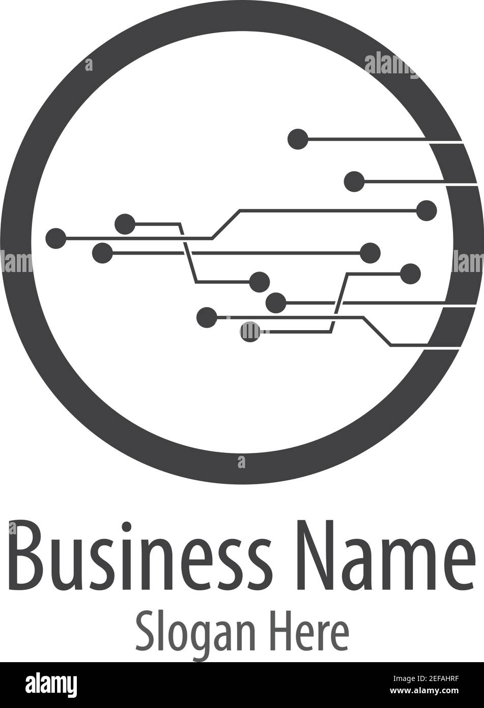 Circuit logo template vector icon illustration design Stock Vector ...