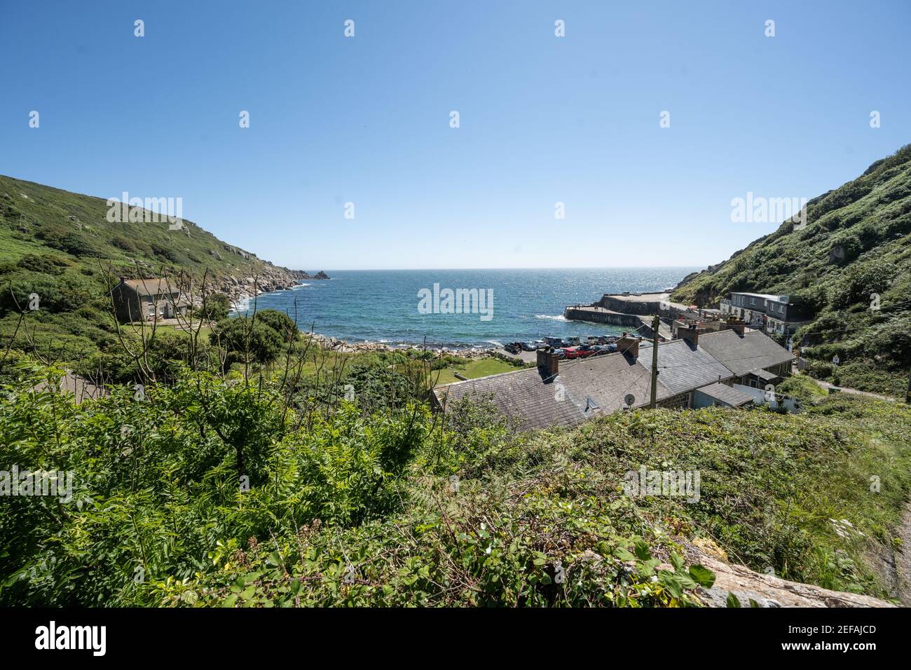 Lamorna Cove, Cornwall Stock Photo - Alamy