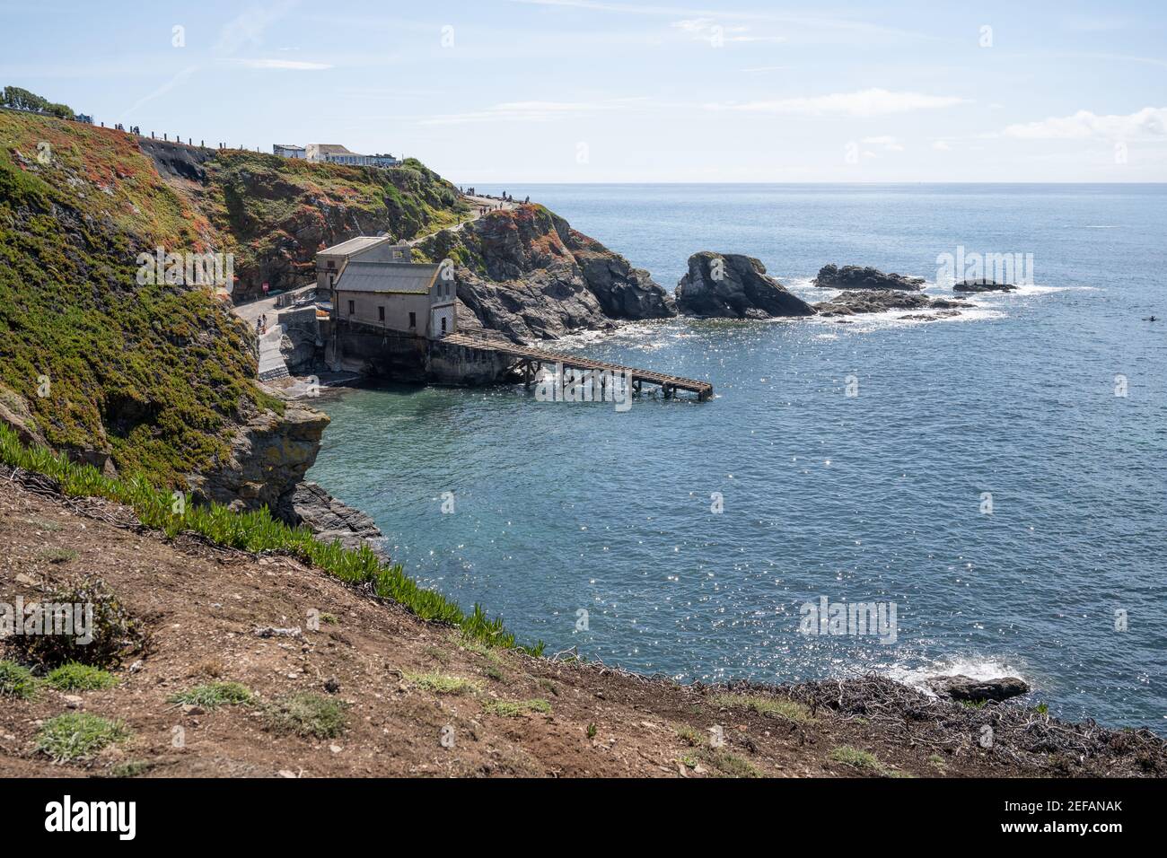 Lizard Point, Cornwall Stock Photo - Alamy