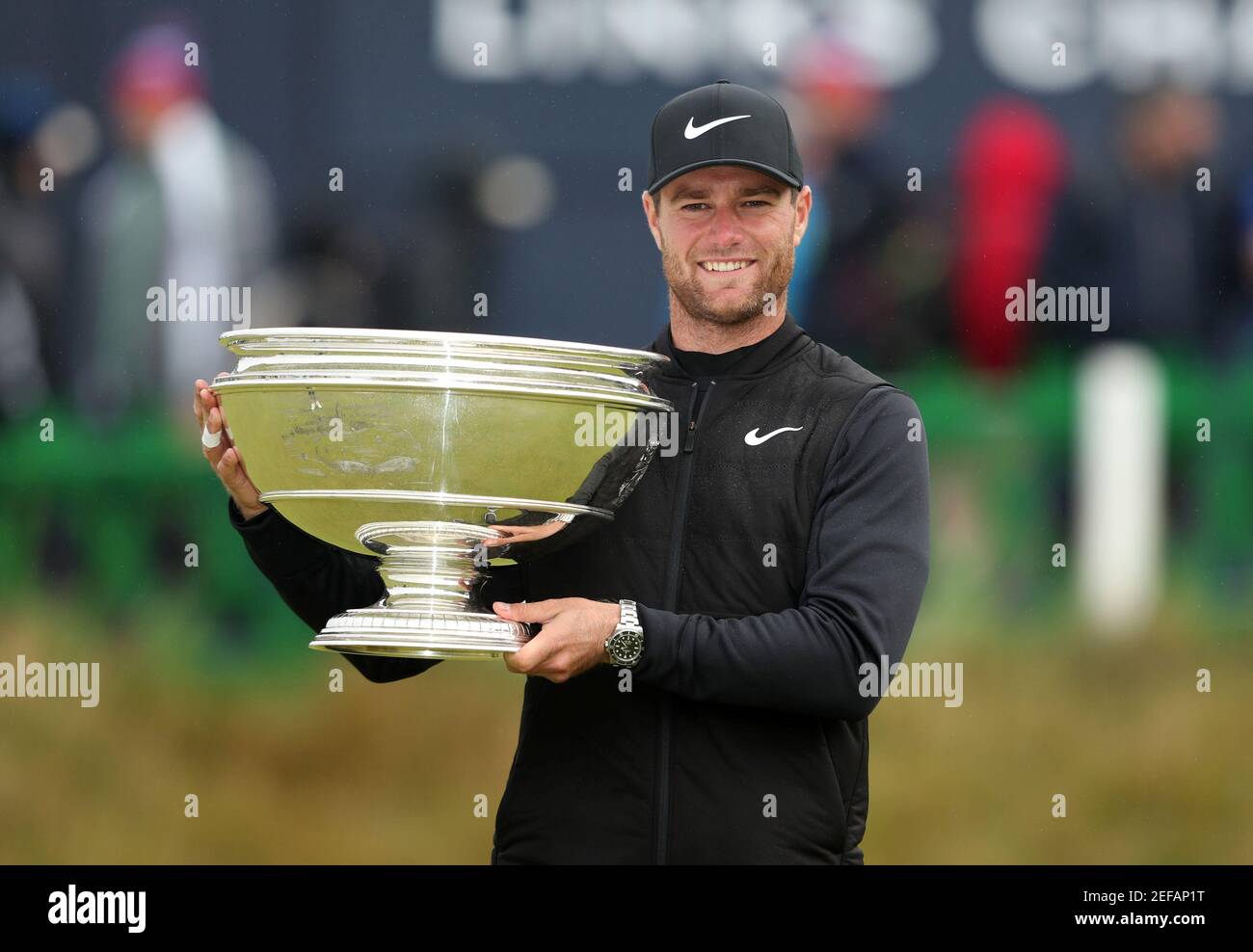 Lucas bjerregaard celebrates hi-res stock photography and images - Alamy