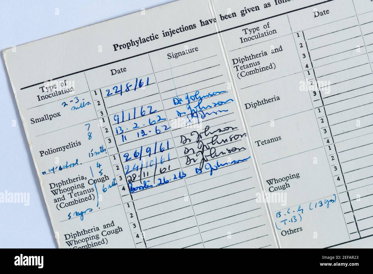 Smallpox vaccination 1960s hi-res stock photography and images - Alamy