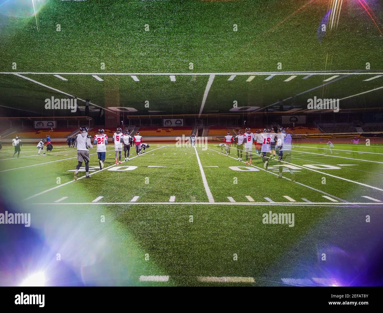 Rugby stadium night hi-res stock photography and images - Alamy