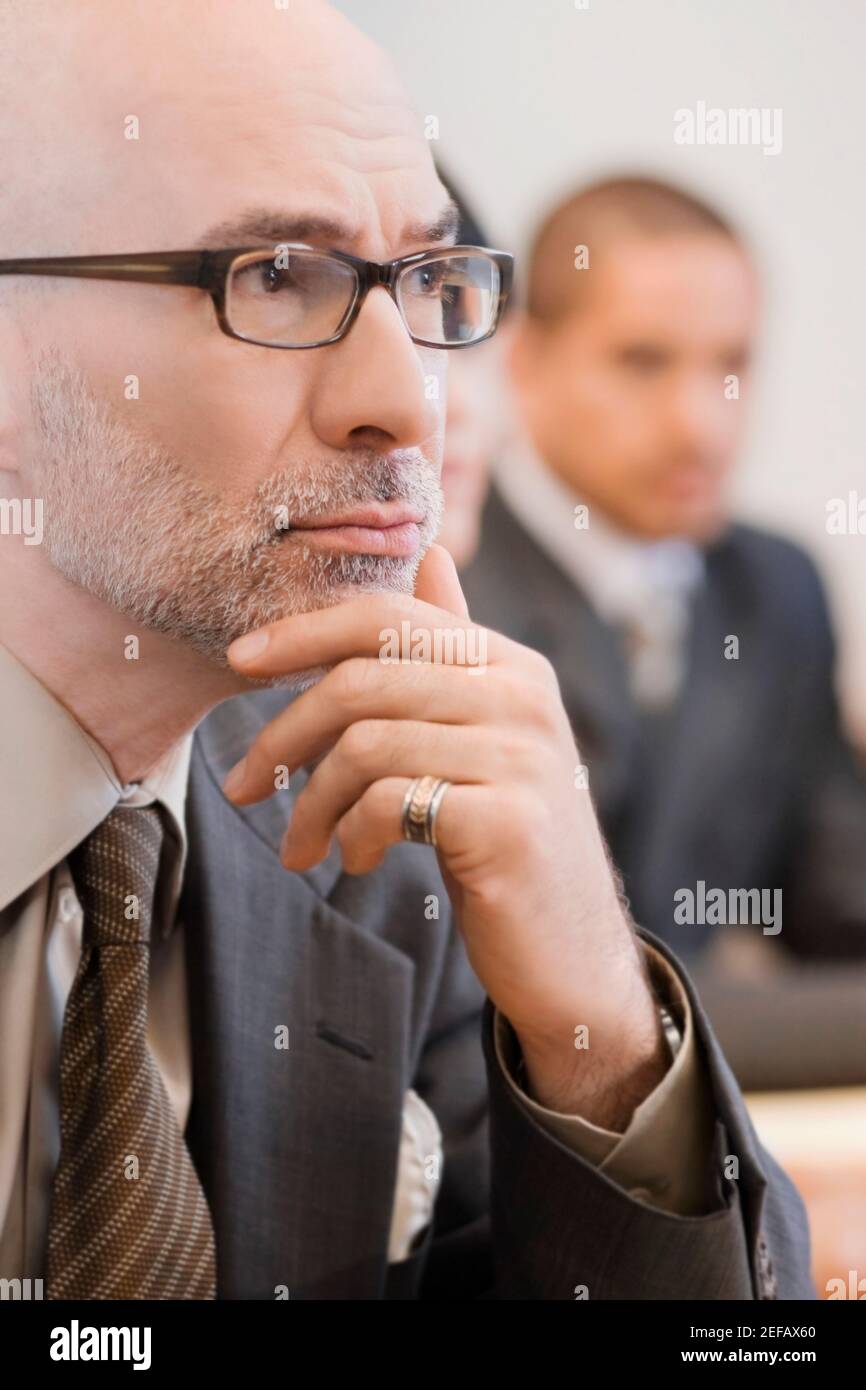Business pair brainstorming hi-res stock photography and images - Alamy