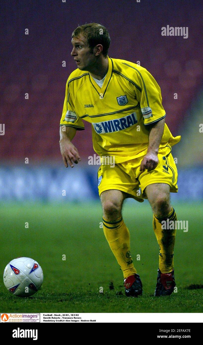 Gareth roberts tranmere hi-res stock photography and images - Alamy