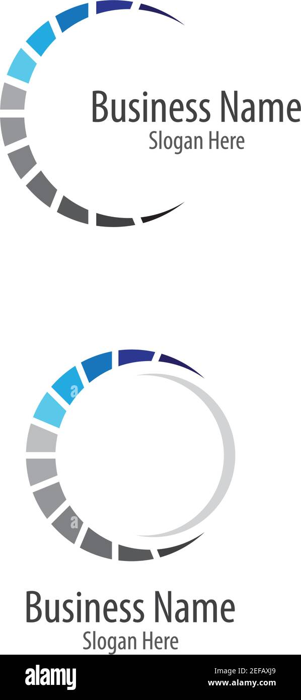 Circle logo template vector icon illustration design Stock Vector Image ...