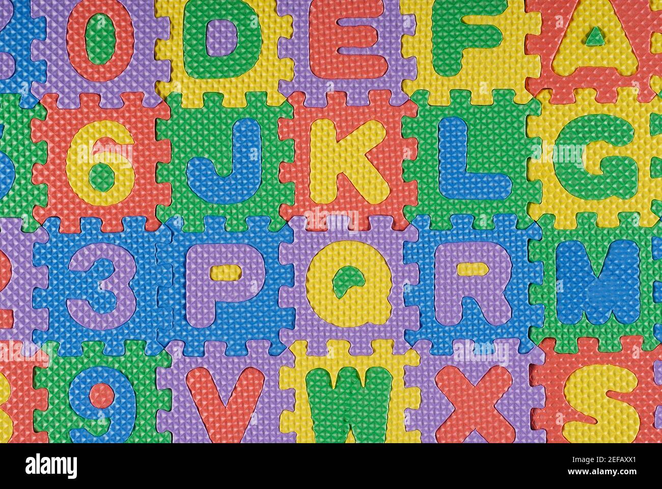 Close up of a jigsaw puzzle Stock Photo - Alamy