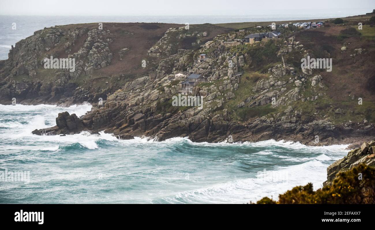 Minack theatre ocean view hi-res stock photography and images - Alamy