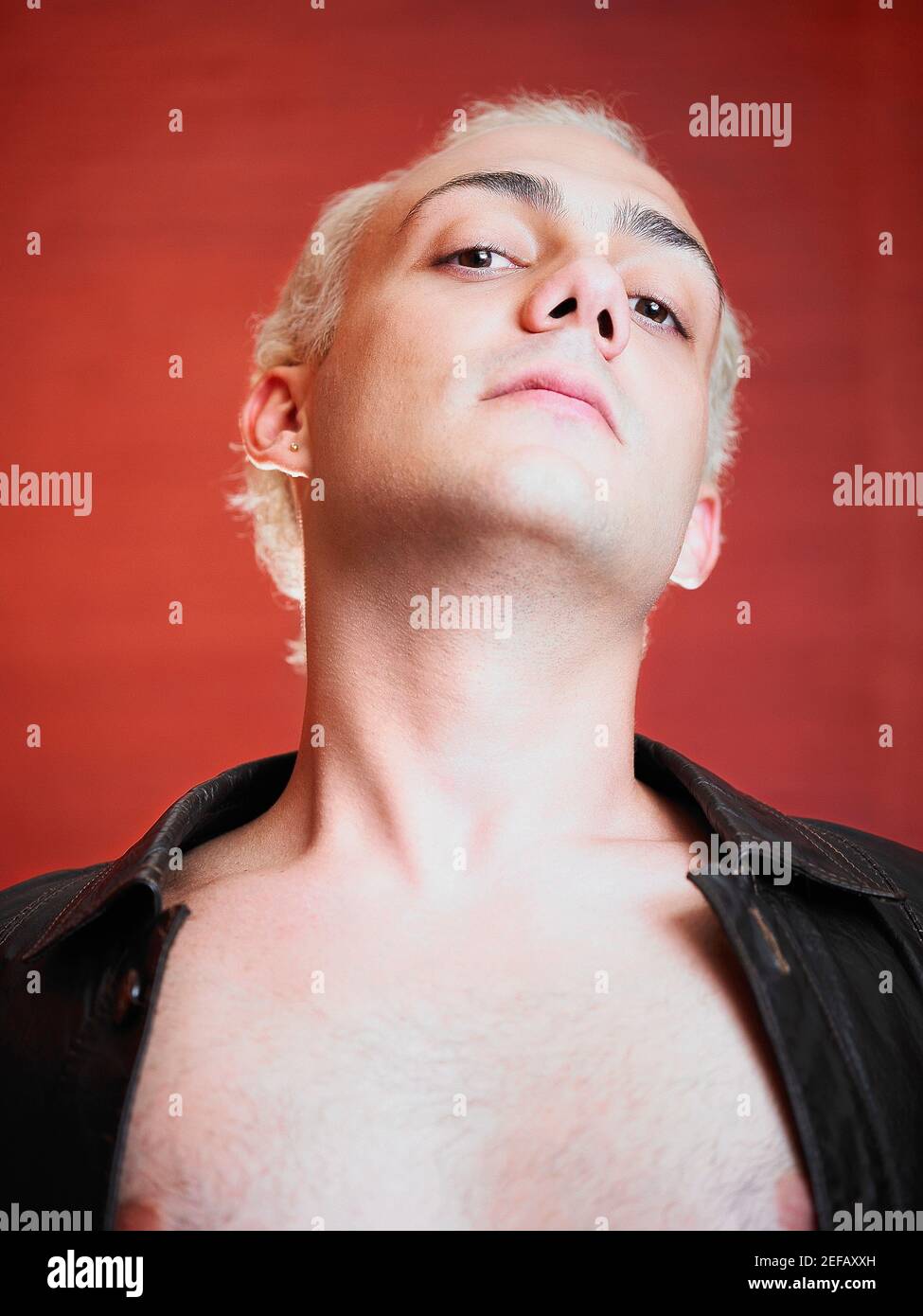 Unbuttoned jacket hi-res stock photography and images - Alamy