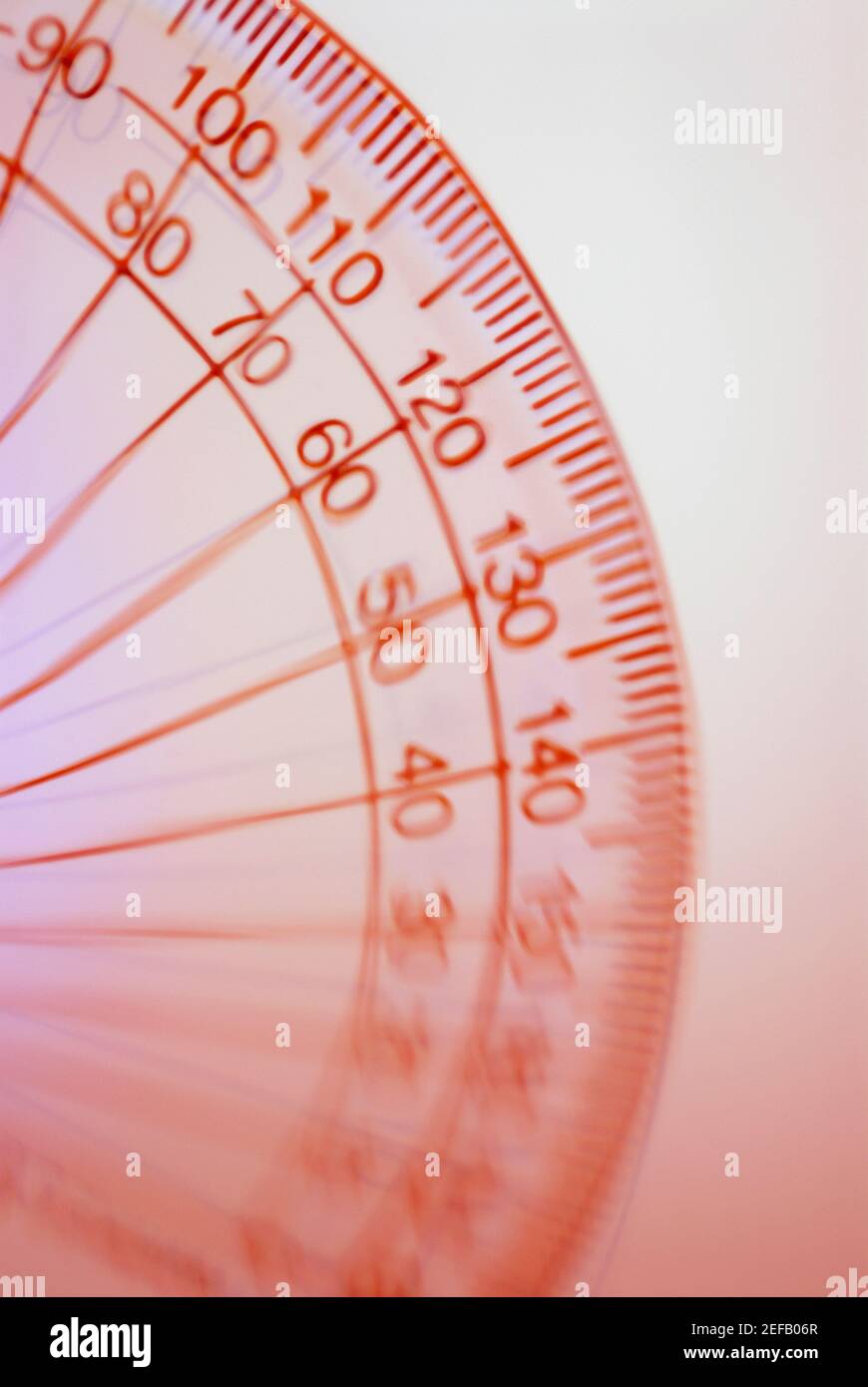 Close up of a protractor Stock Photo - Alamy