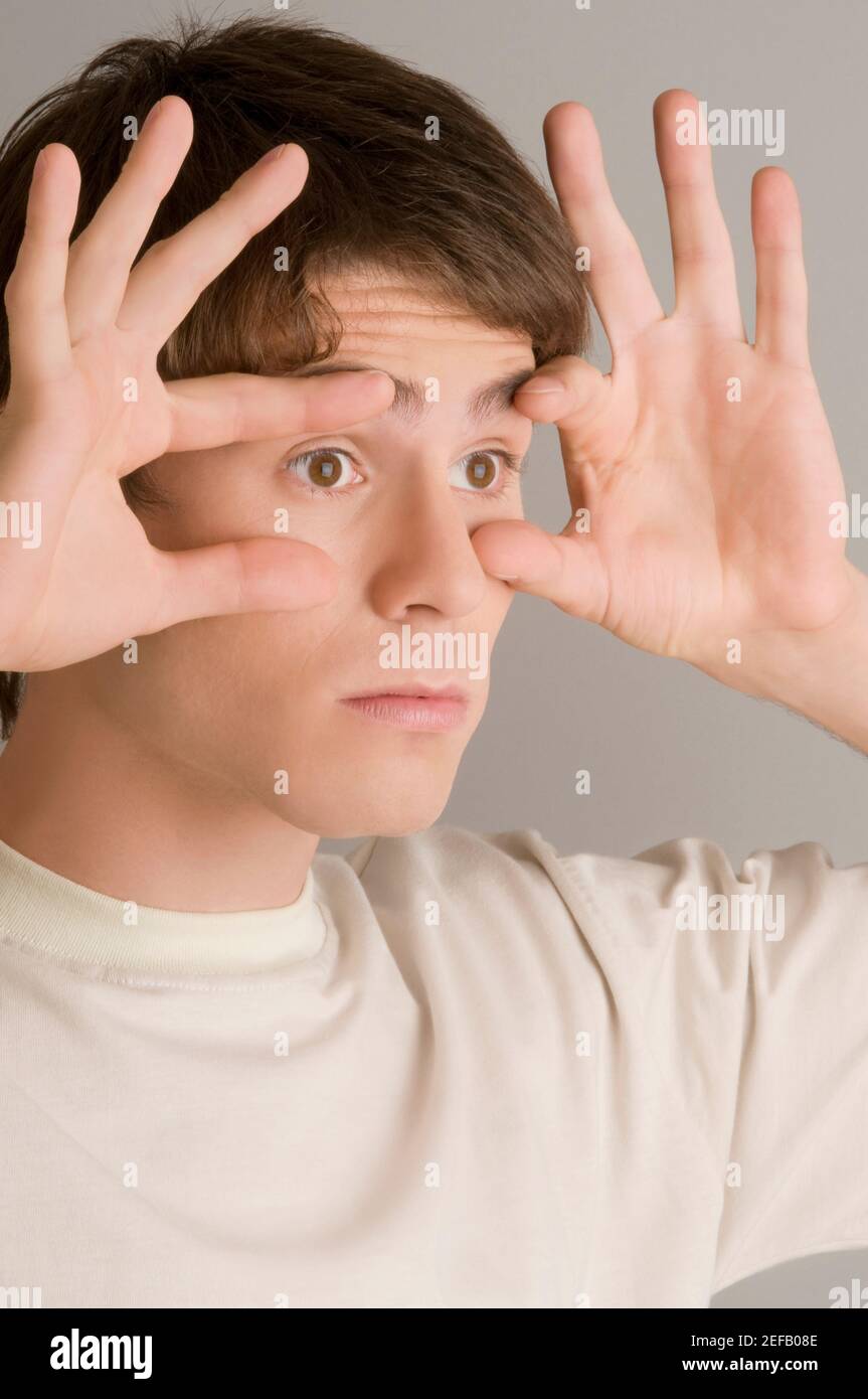 Staring hard hi-res stock photography and images - Alamy