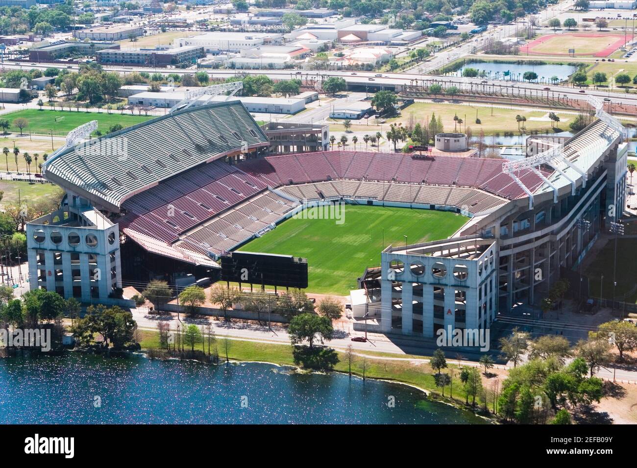 Aerial view of a stadium, Orlando, Florida, USA Stock Photo - Alamy