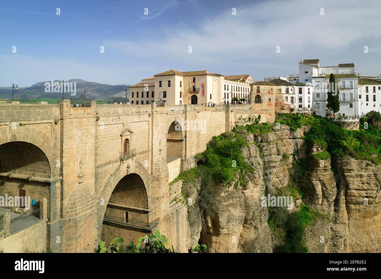Bridge spanning deep gorge hi-res stock photography and images - Alamy