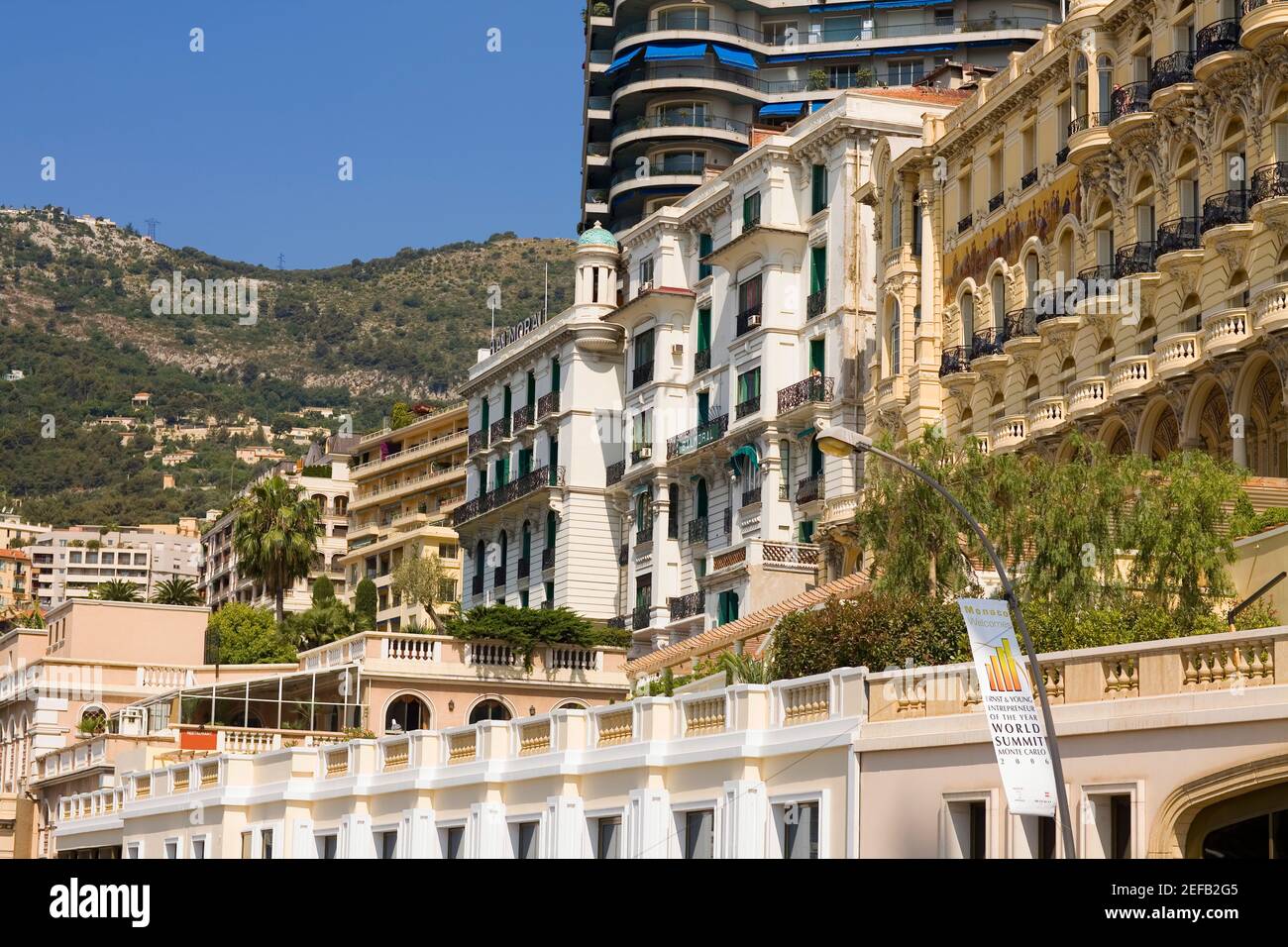 View monaco from hill hi-res stock photography and images - Alamy