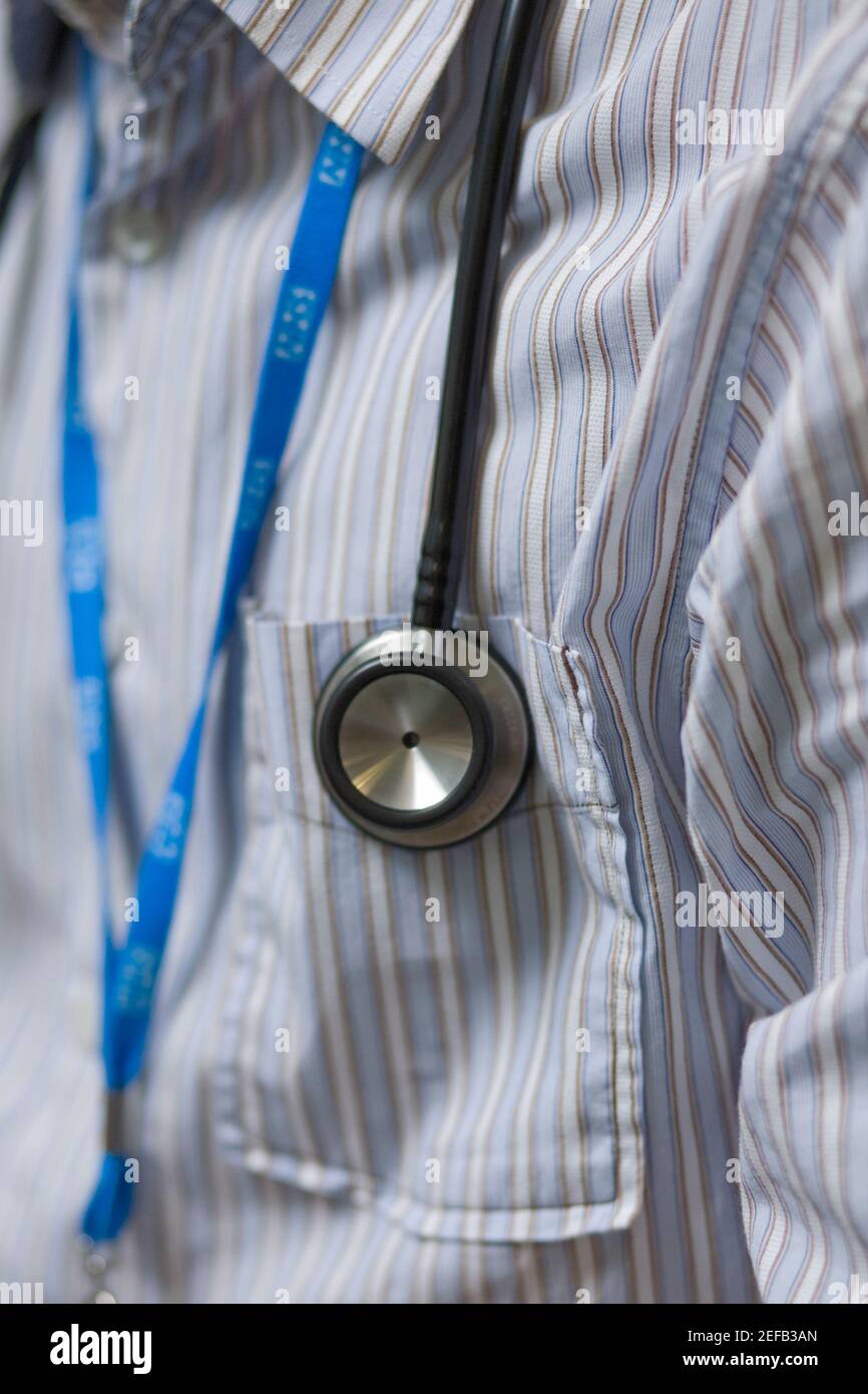Medical Student with Stethoscope Stock Photo - Alamy