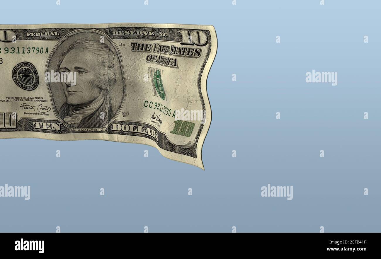 Ten dollar bill hi-res stock photography and images - Alamy