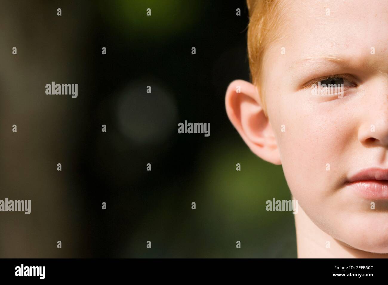 Boy 6 serious hi-res stock photography and images - Alamy