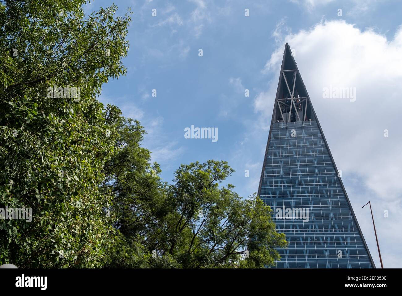 Torre Insignia (Torre Banobras or Nonoalco Tlatelolco Tower), Mexico ...