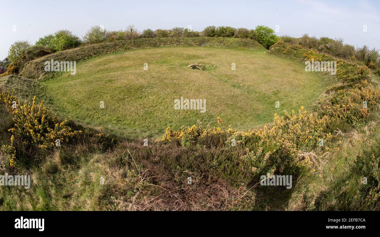 St Piran's Round, Cornwall Stock Photo - Alamy