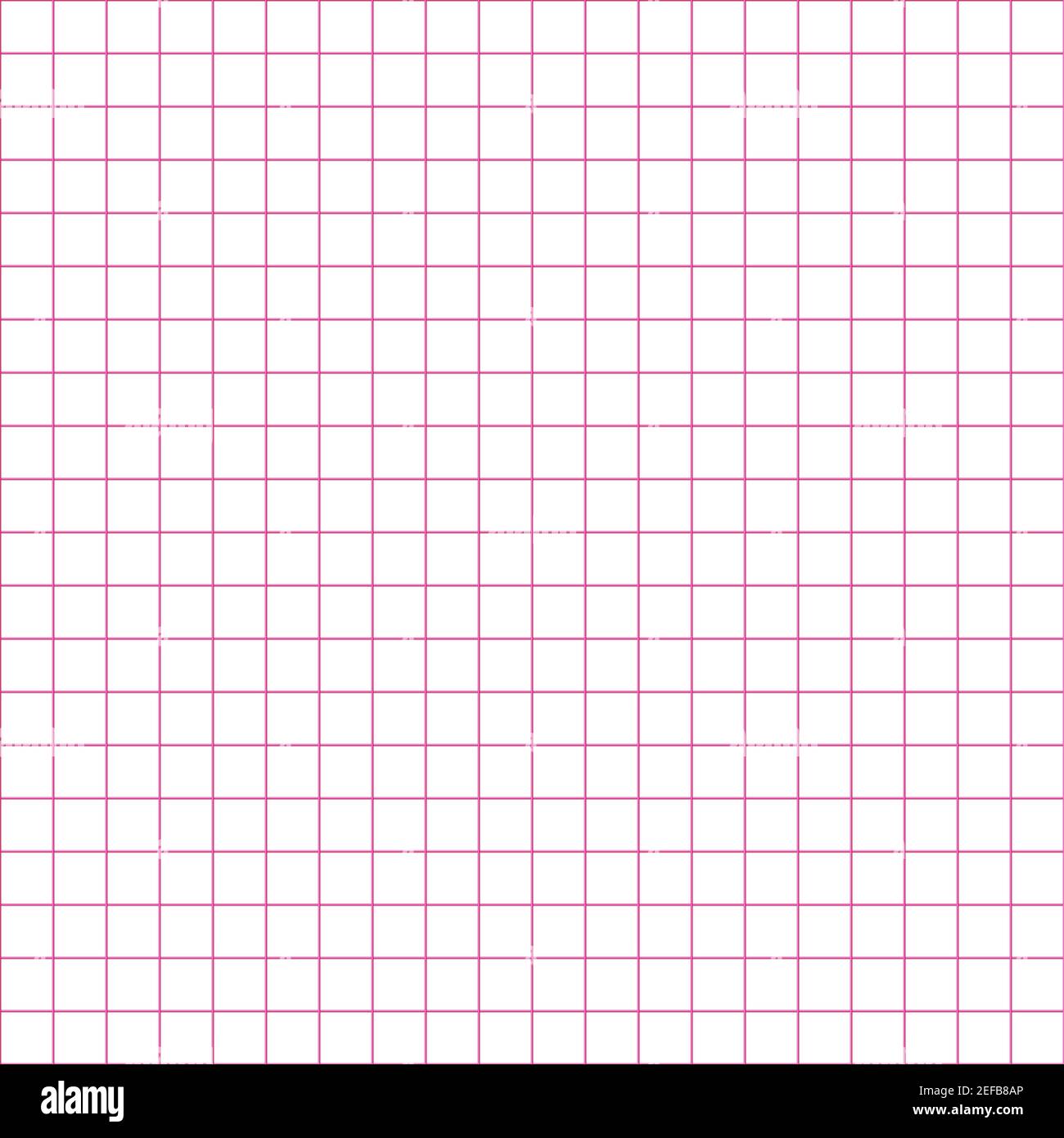 Grid paper. Abstract squared background with pink graph. Geometric ...
