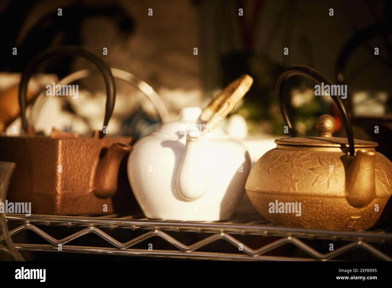 Three kettles hi-res stock photography and images - Alamy