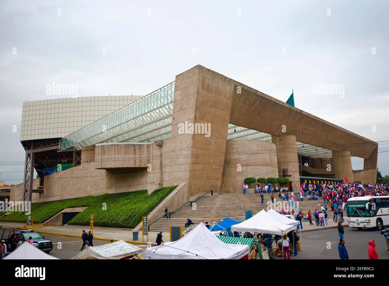 Crowd in front of a theater, National Auditorium, Mexico City, Mexico ...