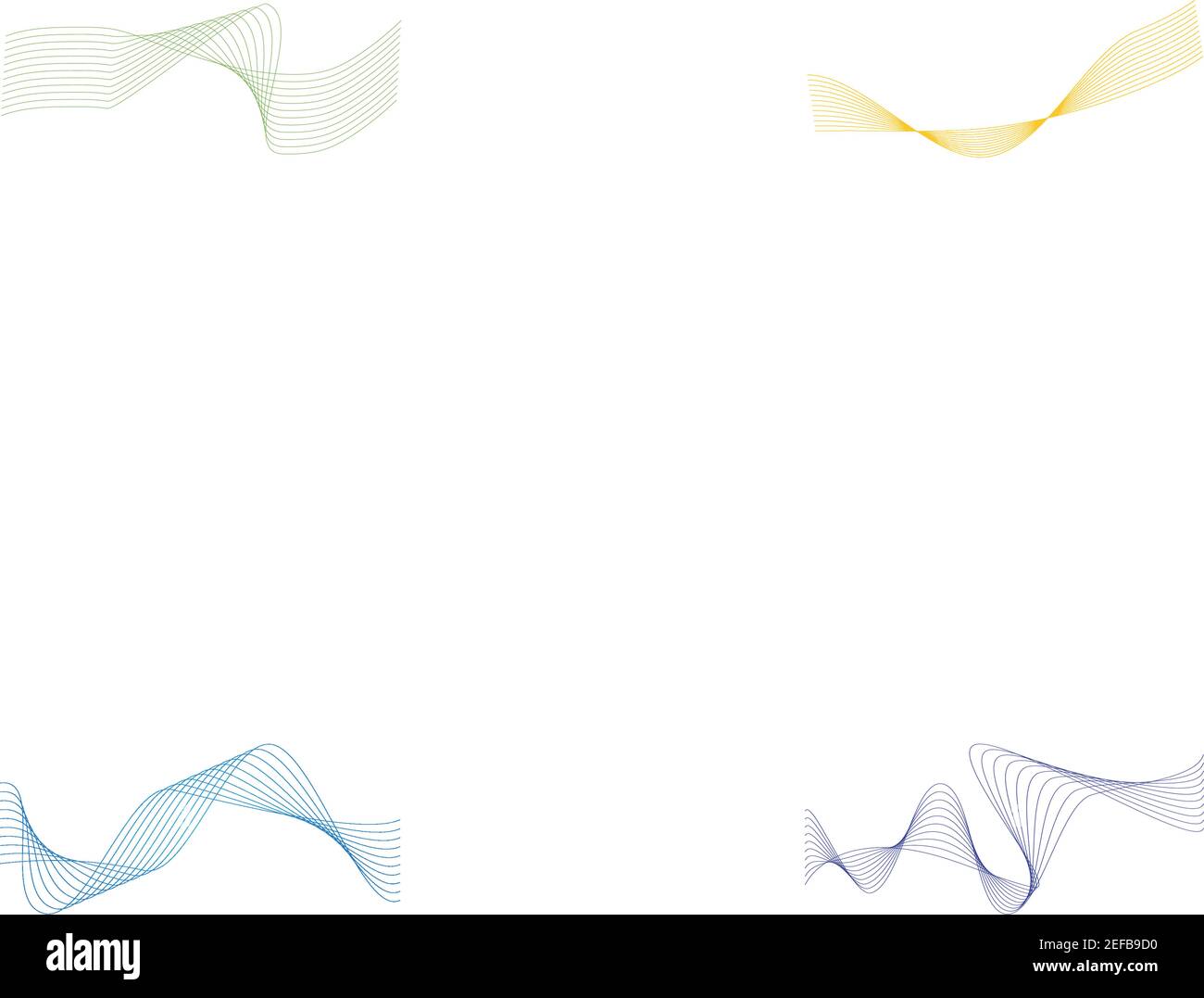 Colorful wave line illustration Stock Vector Image & Art - Alamy