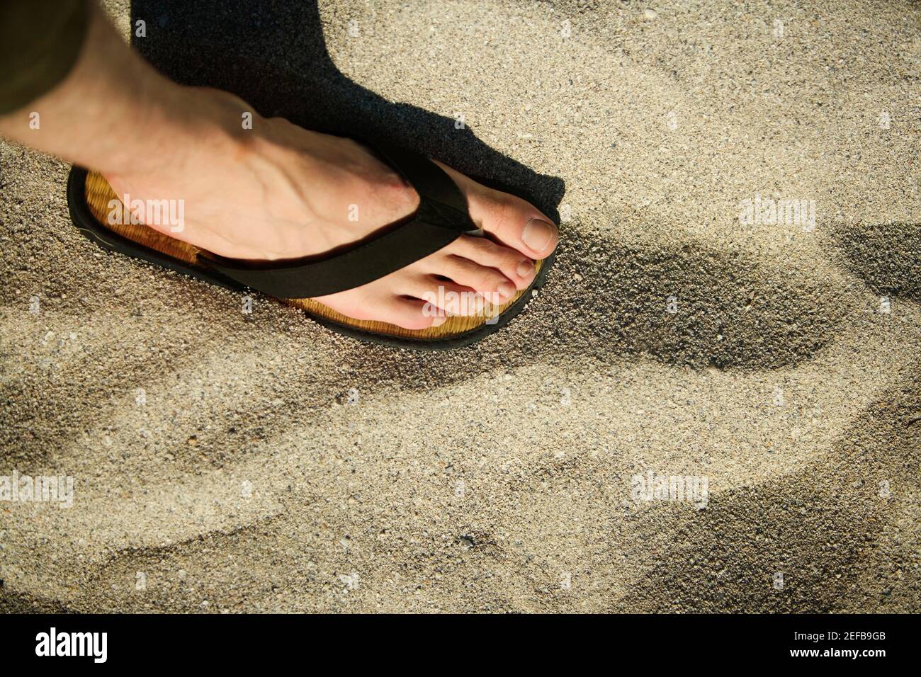 Shadow of a human foot hi-res stock photography and images - Alamy