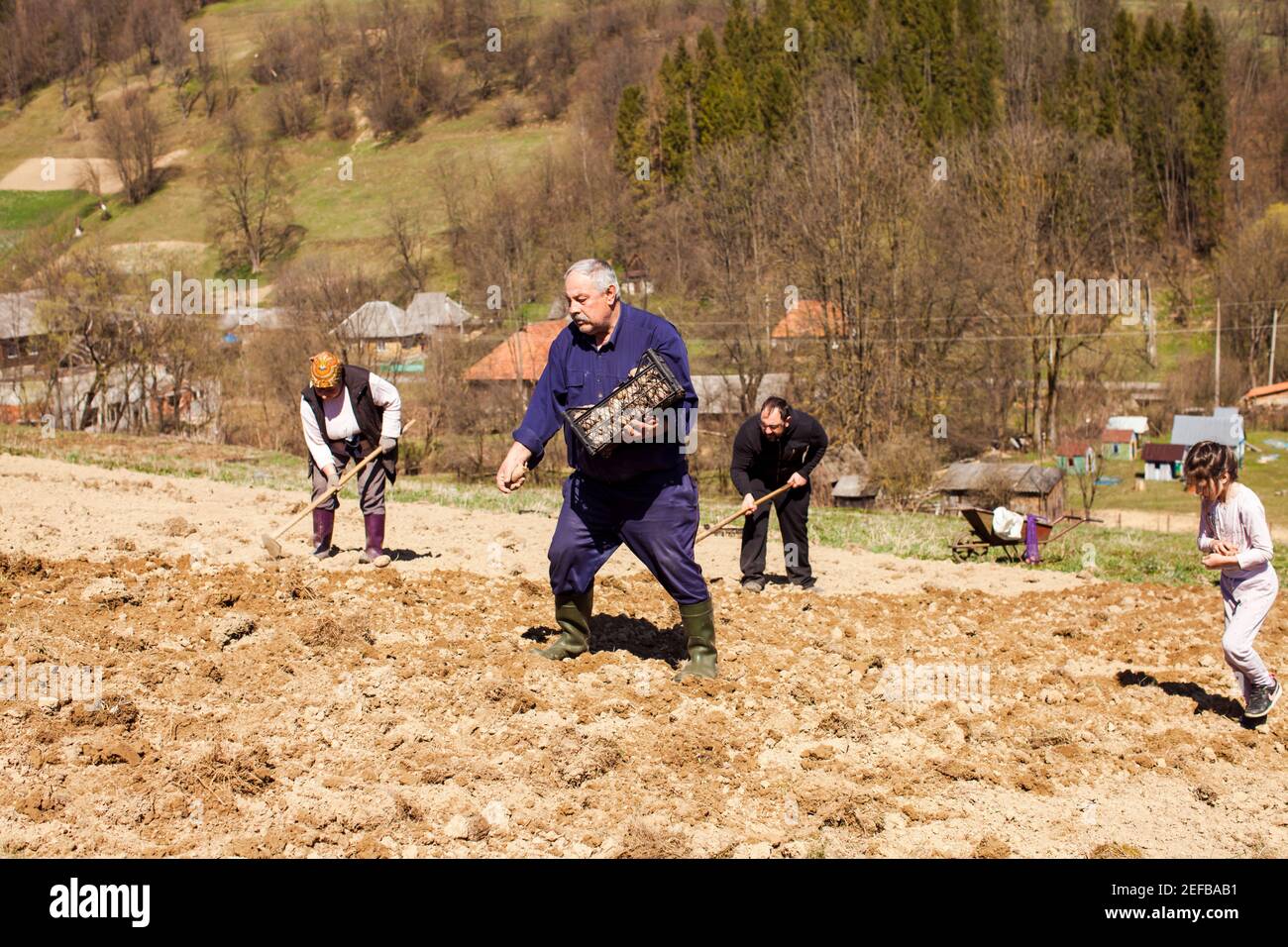 The help of little helpers is priceless Stock Photo - Alamy