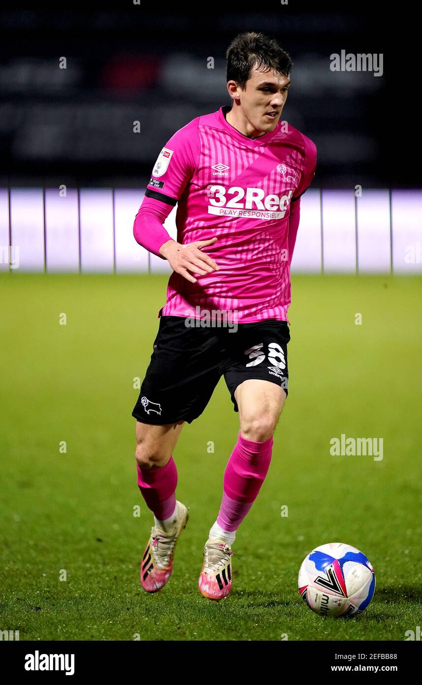 Derby County's Jason Knight during the Sky Bet Championship match at ...