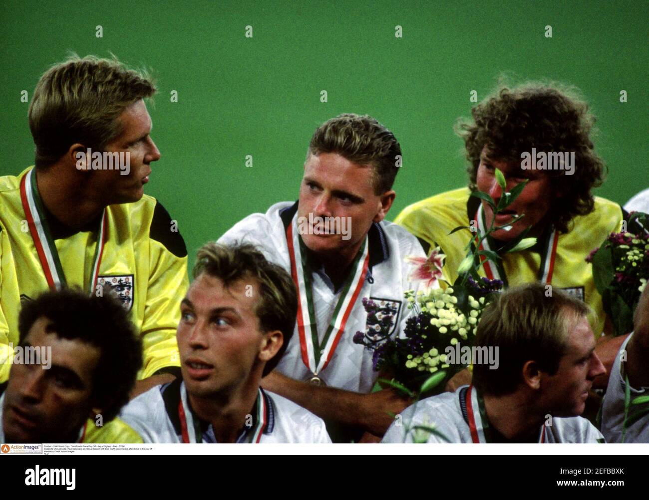 Paul gascoigne italy world cup hi-res stock photography and images - Alamy