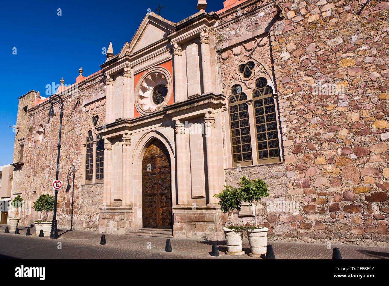 Facade of a church, Aguascalientes, Mexico Stock Photo - Alamy