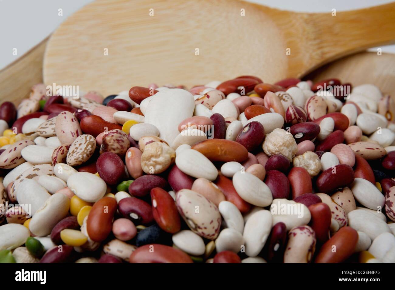 Close up of mixed beans Stock Photo - Alamy