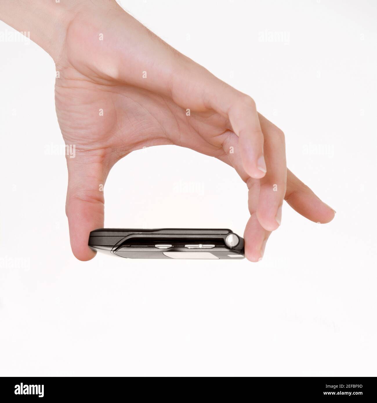 Hand holding flip phone hi-res stock photography and images - Alamy