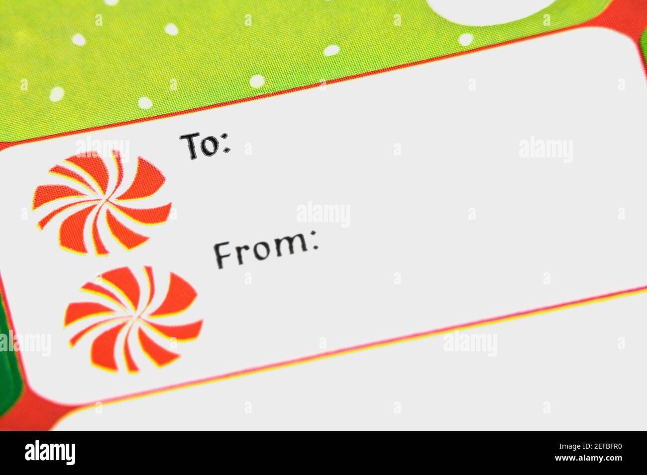 Gift tag image hi-res stock photography and images - Alamy